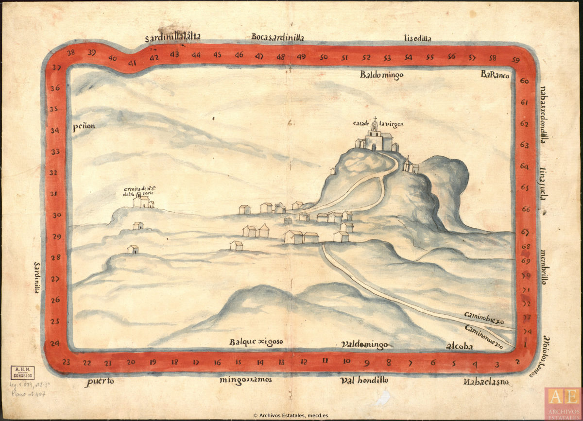 Mapa del Santuario de Sta. Mª de la Cabeza, Andújar – Identidad e ...